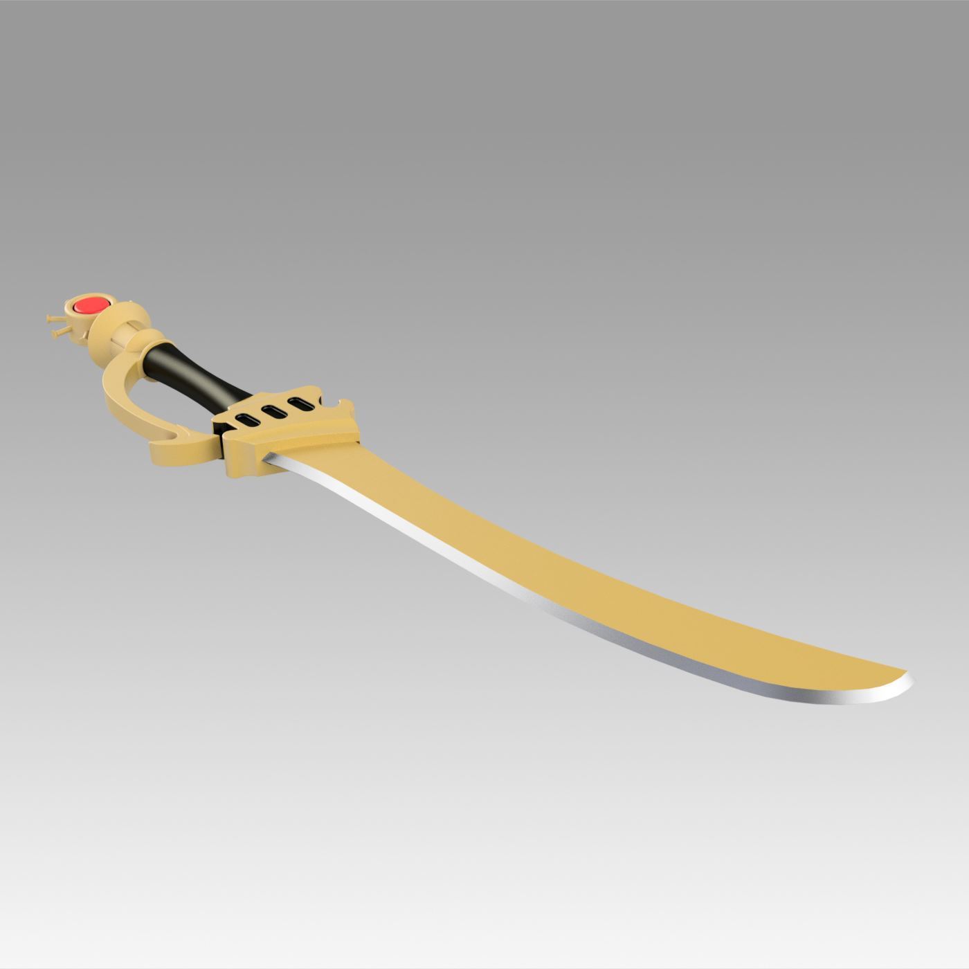 STL file Fire Emblem Awakening Sol Katti Sword Cosplay Weapon Prop 🔥 ...