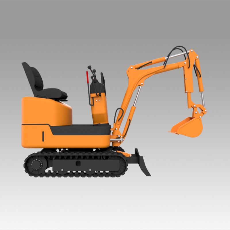STL file Mini excavator・3D print design to download・Cults