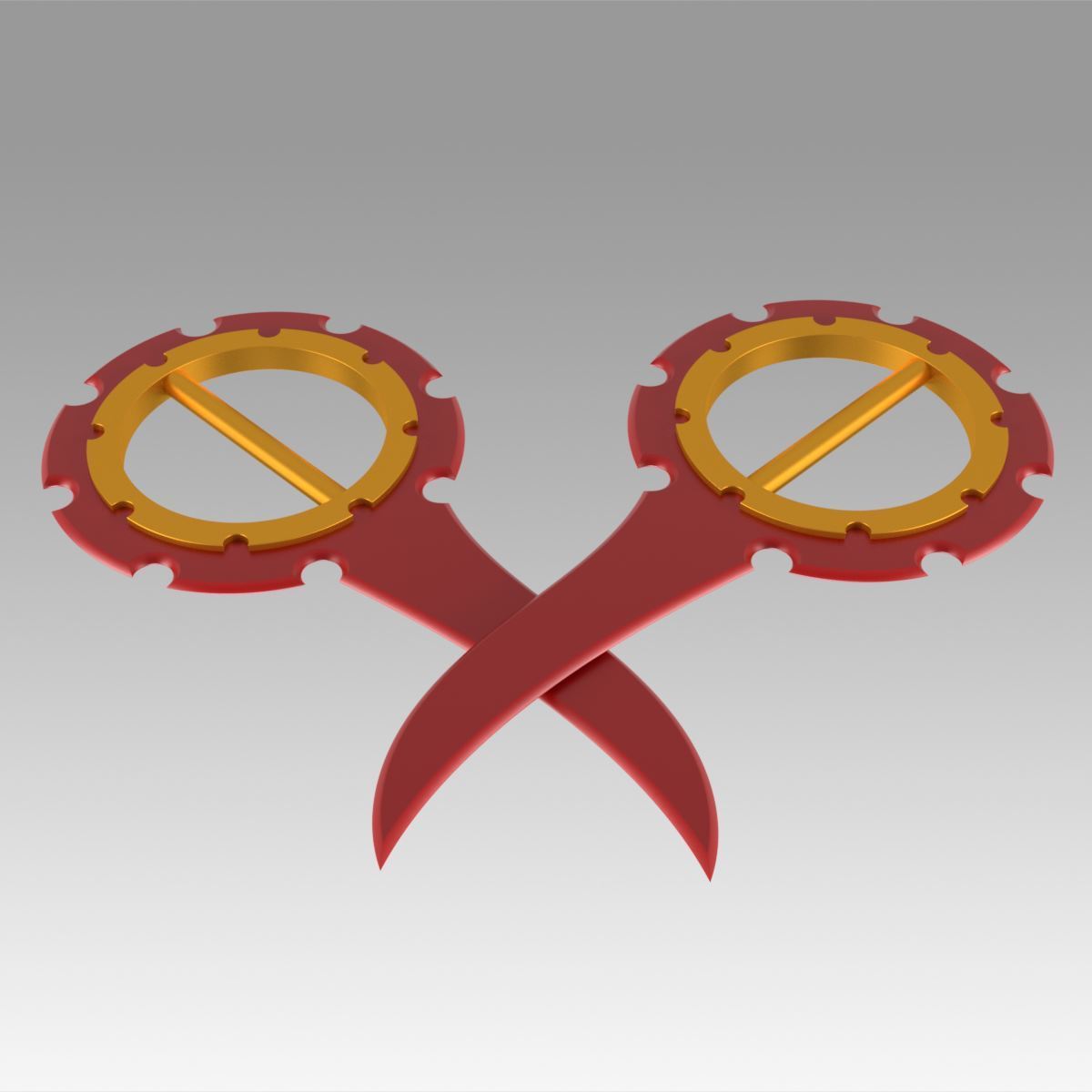 STL file Final Fantasy X Rikku Dagger Cosplay Weapon Prop・3D printing ...