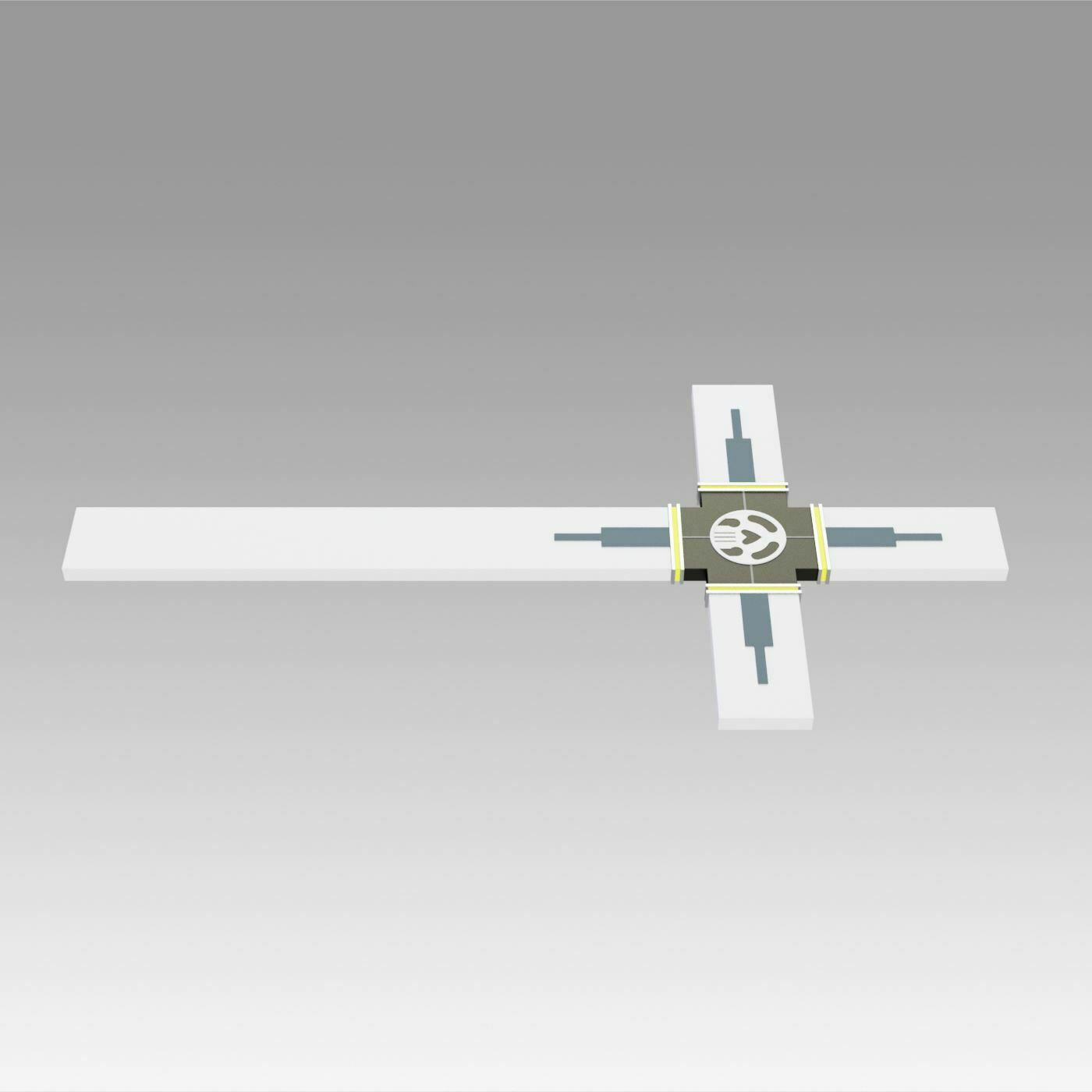 STL file Trigun Nicholas D Wolfwood Cosplay Weapon Prop・3D printable ...