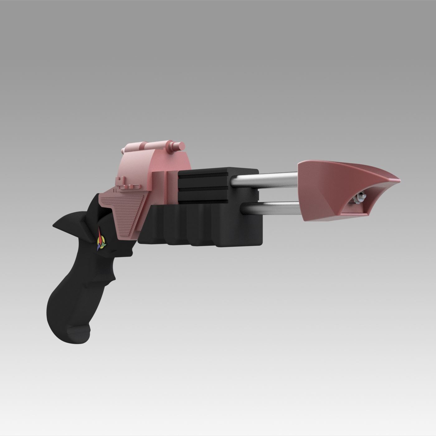 STL file Star Trek VI The Undiscovered Country Klingon Disruptor Pistol ...