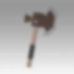 Download OBJ file Ragnarok Hulk Robert Bruce Banner Hatchet Cosplay ...