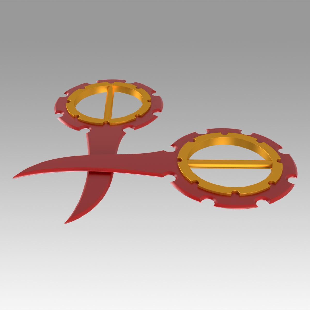 STL file Final Fantasy X Rikku Dagger Cosplay Weapon Prop・3D printing ...