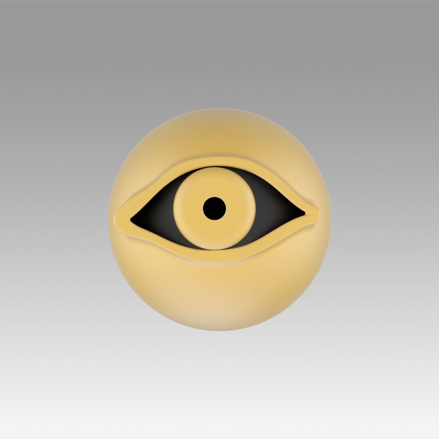 STL file Yu Gi Oh Duel Monsters Maximillion J Pegasus Eye Cosplay Prop ...