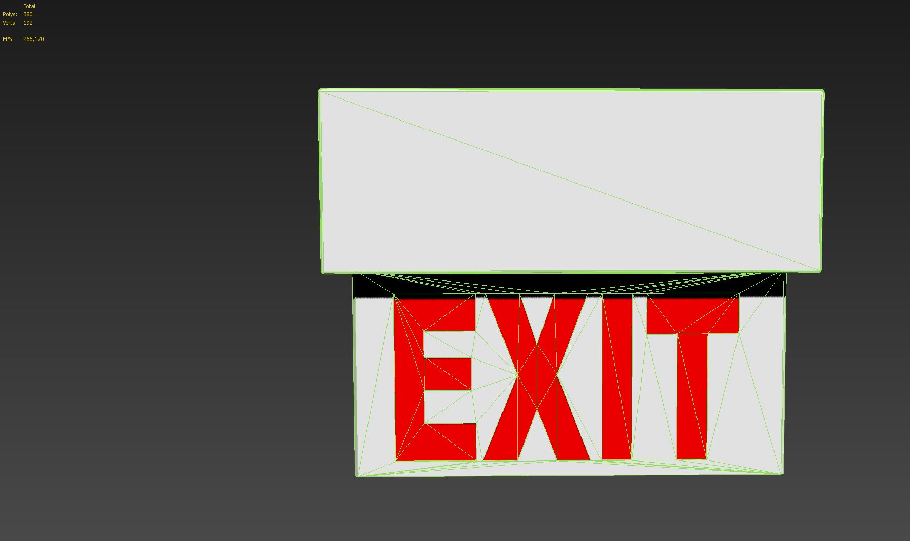 STL file Exit Sign 🏛️・3D printer model to download・Cults
