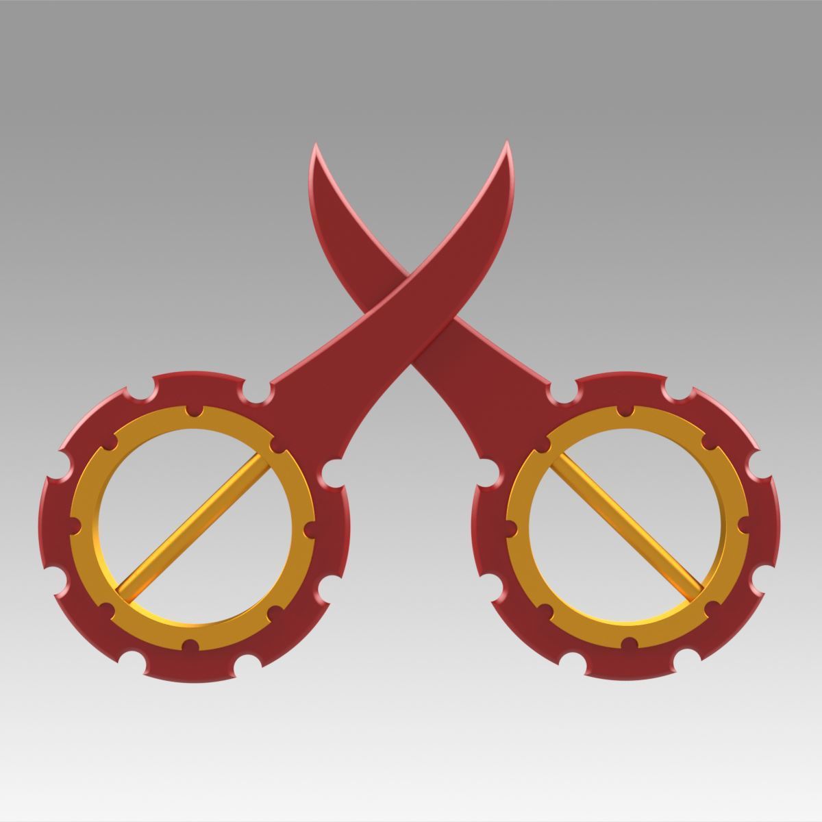 STL file Final Fantasy X Rikku Dagger Cosplay Weapon Prop・3D printing ...