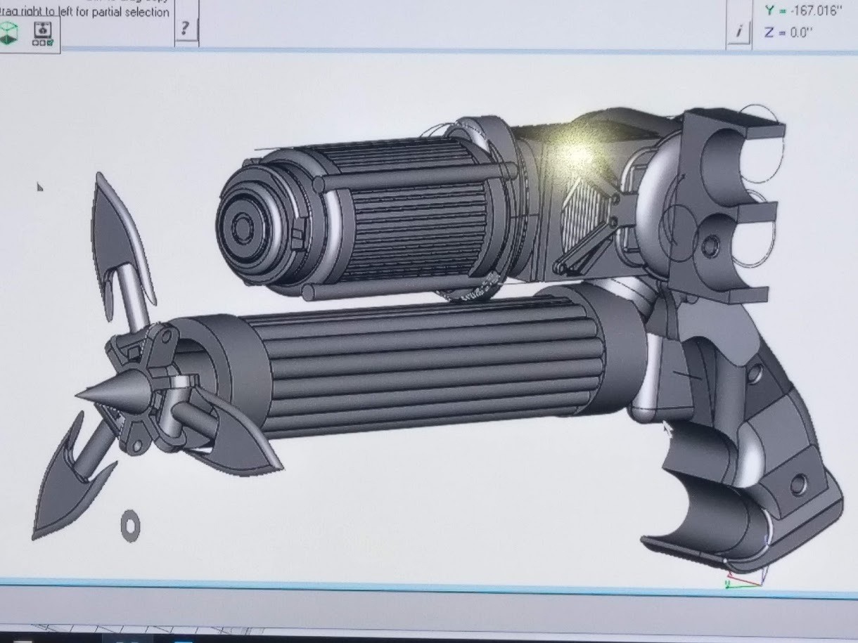 Download STL file grapple gun (batman) • Design to 3D print ・ Cults