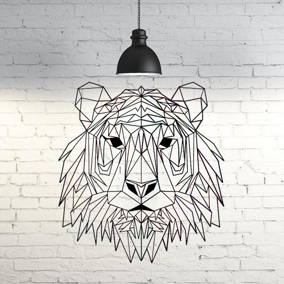 STL file Tiger III Wall Sculpture 2D・3D printable design to download・Cults