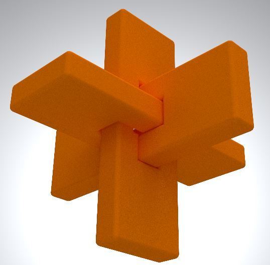 Free 3D file puzzle 3 pieces・3D printable object to download・Cults