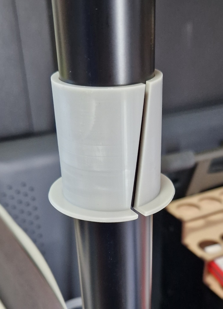 Free 3D file Monitor Arm Adapter for Duronic DM35 pole Desk Mount・3D ...