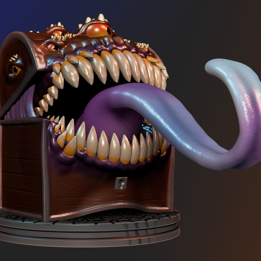 Download STL file Mimic - Dungeons & Dragons • Object to 3D print ・ Cults