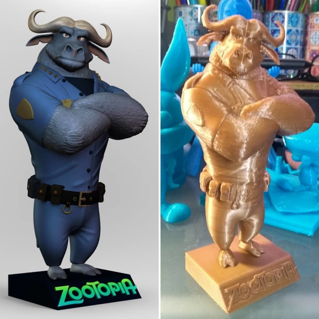 STL file Chief Bogo 👽・3D print design to download・Cults