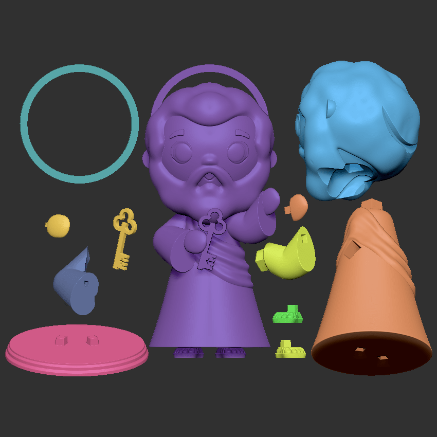 STL file Saint Peter 🎨・Model to download and 3D print・Cults