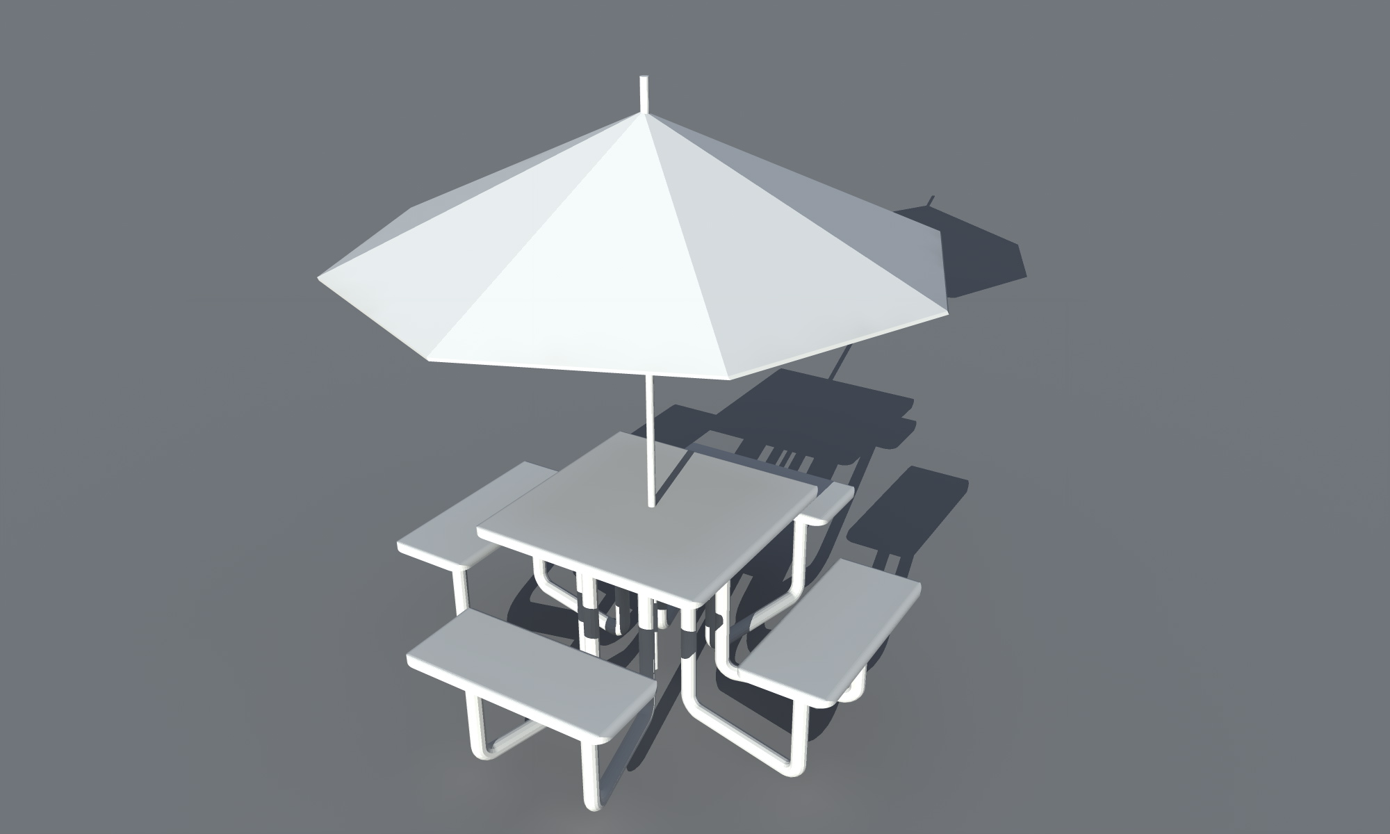 Файл STL Picnic Tent・Дизайн для загрузки и 3D-печати・Cults