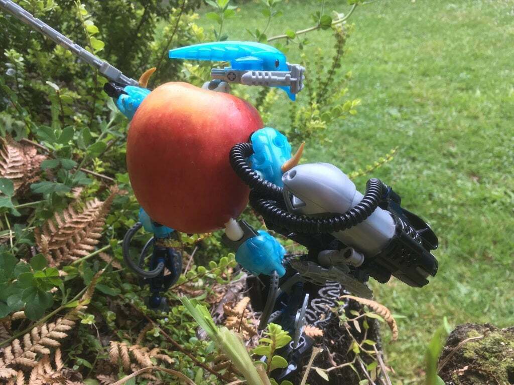 Free STL file Bionicle to Fruit Adapter・Model to download and 3D print ...