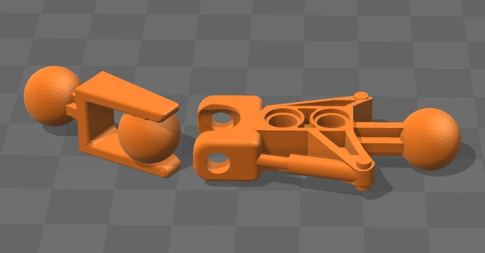 Descargar archivo STL gratis Pierna articulada de biónica (ambos ...