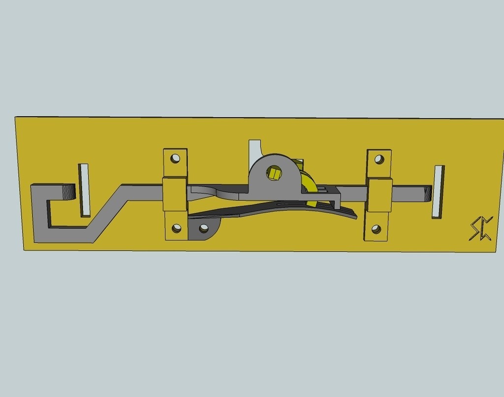 Free STL file Viking Chest Lock V2・3D printing template to download・Cults