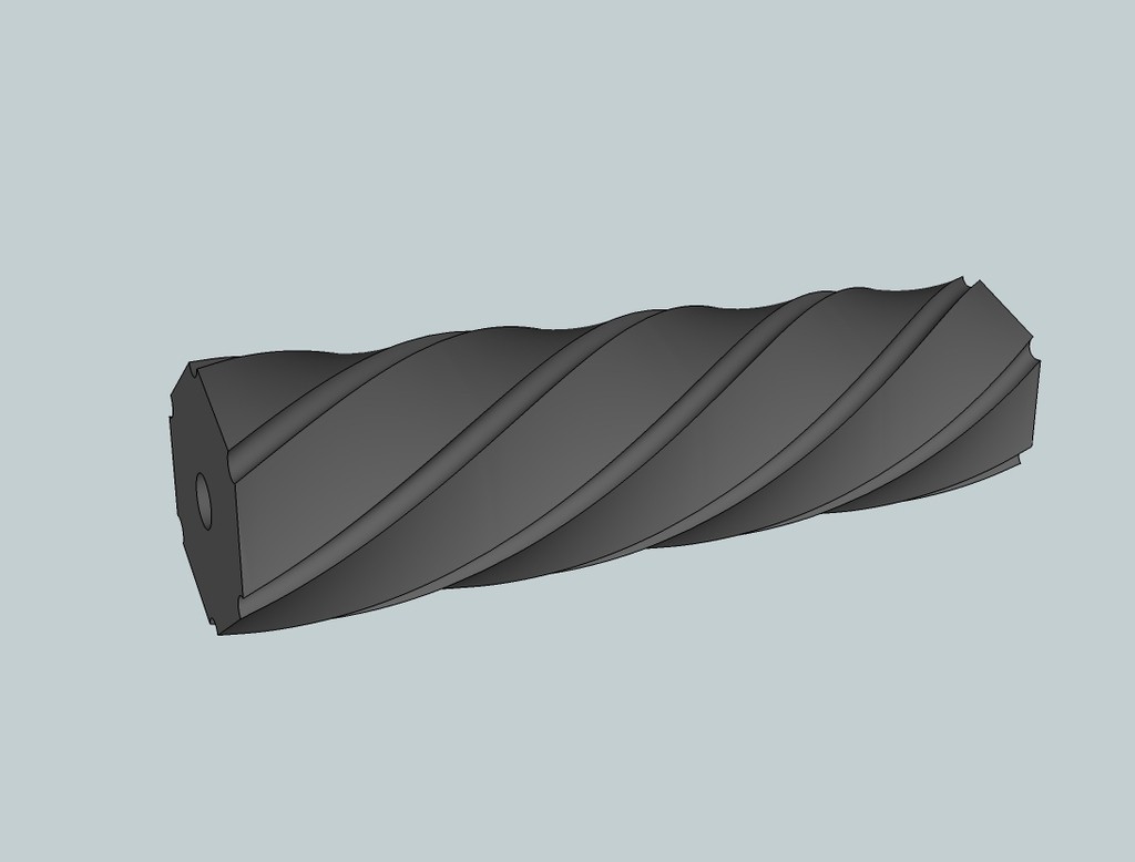 Free STL file Airsoft threaded silencer 🔫・3D printing design to ...