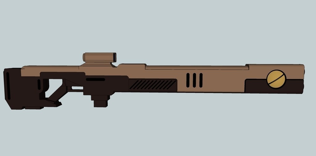 Free STL file Pulse Rifle 🔫・3D printer model to download・Cults