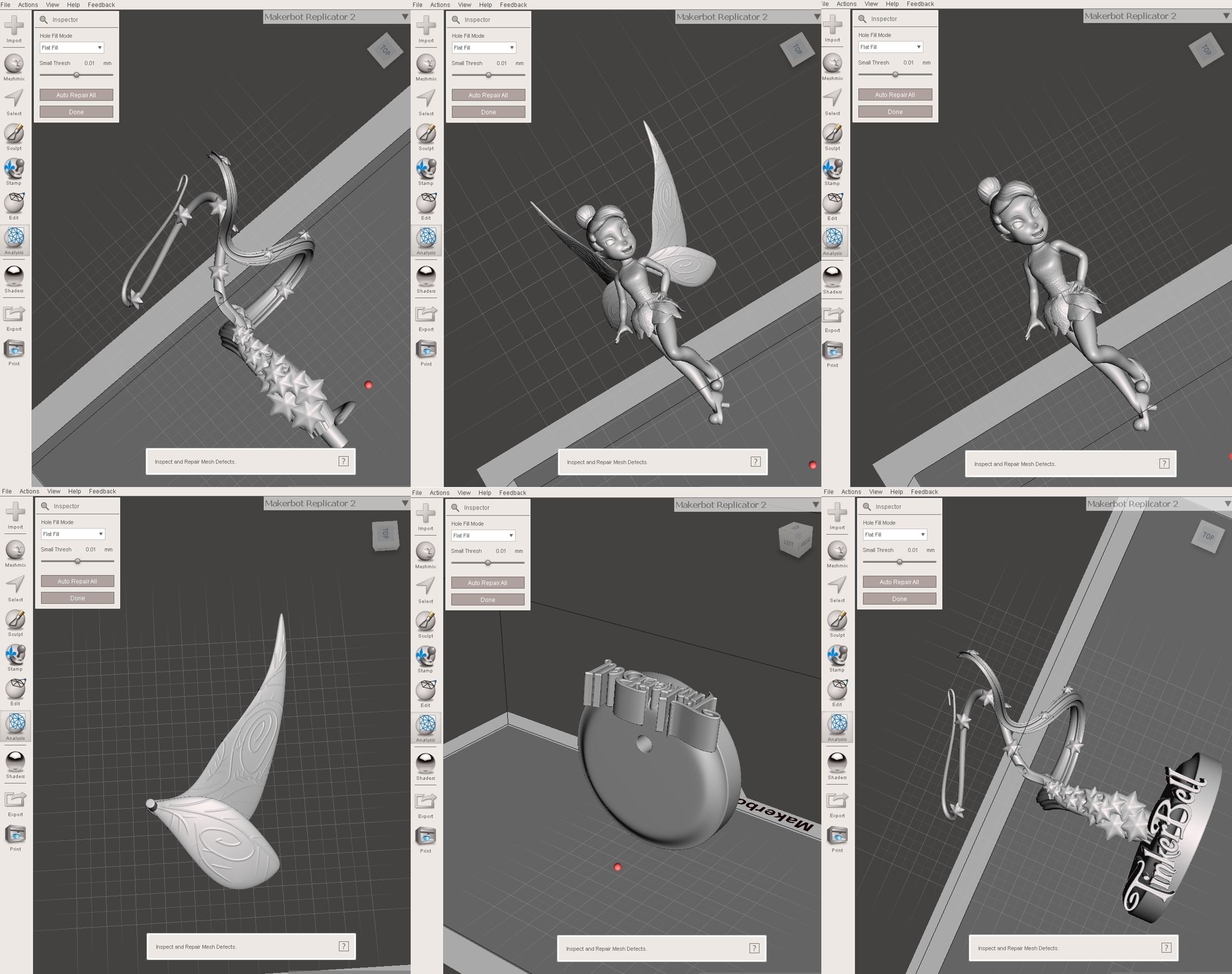 3D file Tinkerbell Base 044 🎬・3D printer model to download・Cults