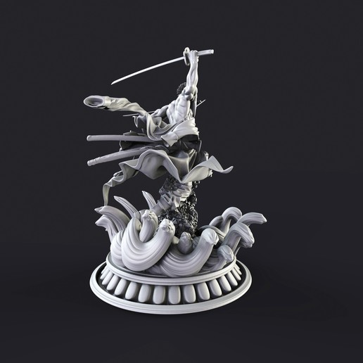 Download STL file Roronoa Zoro One Piece • Template to 3D print ・ Cults