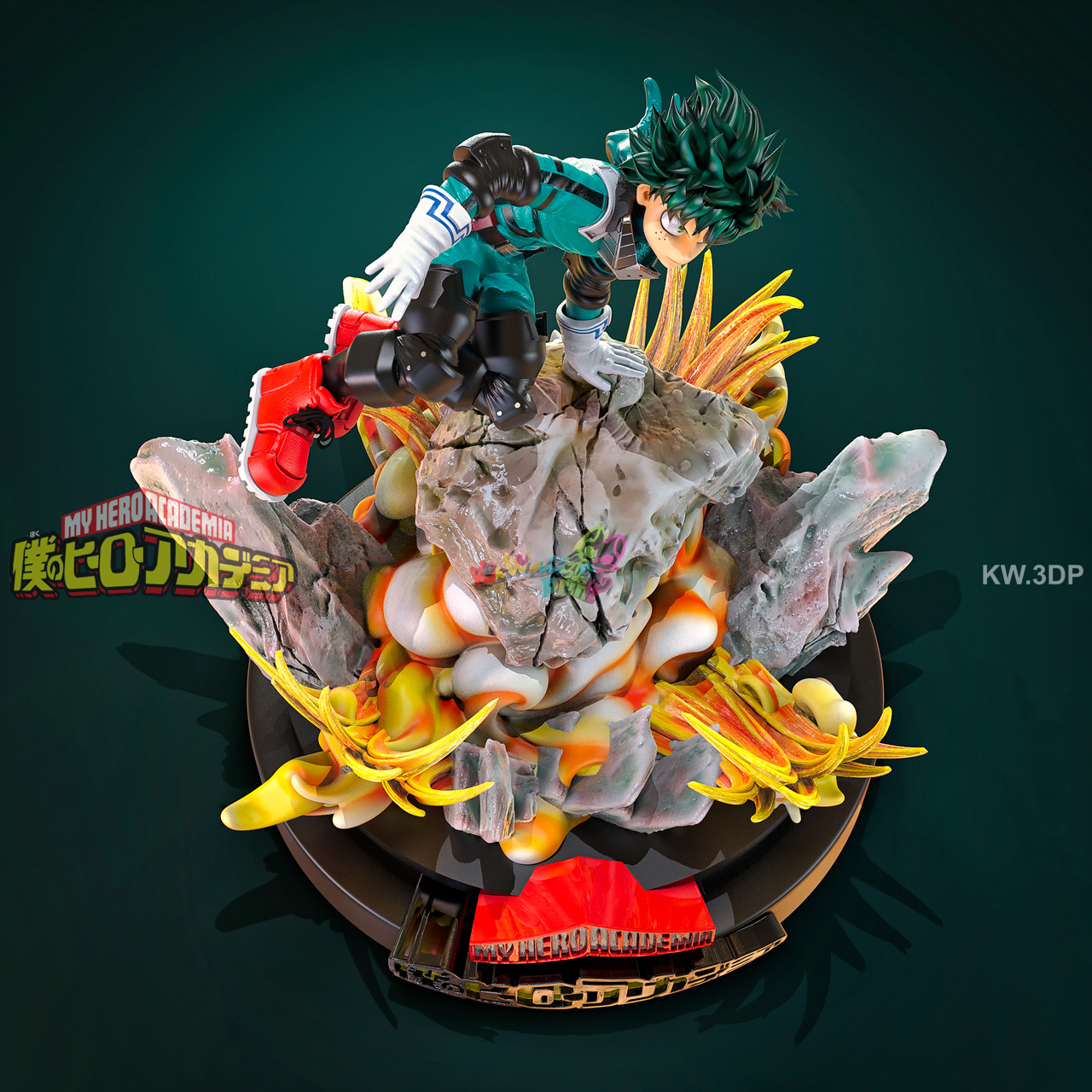 3D file My Hero Academia Midoriya・Model to download and 3D print・Cults