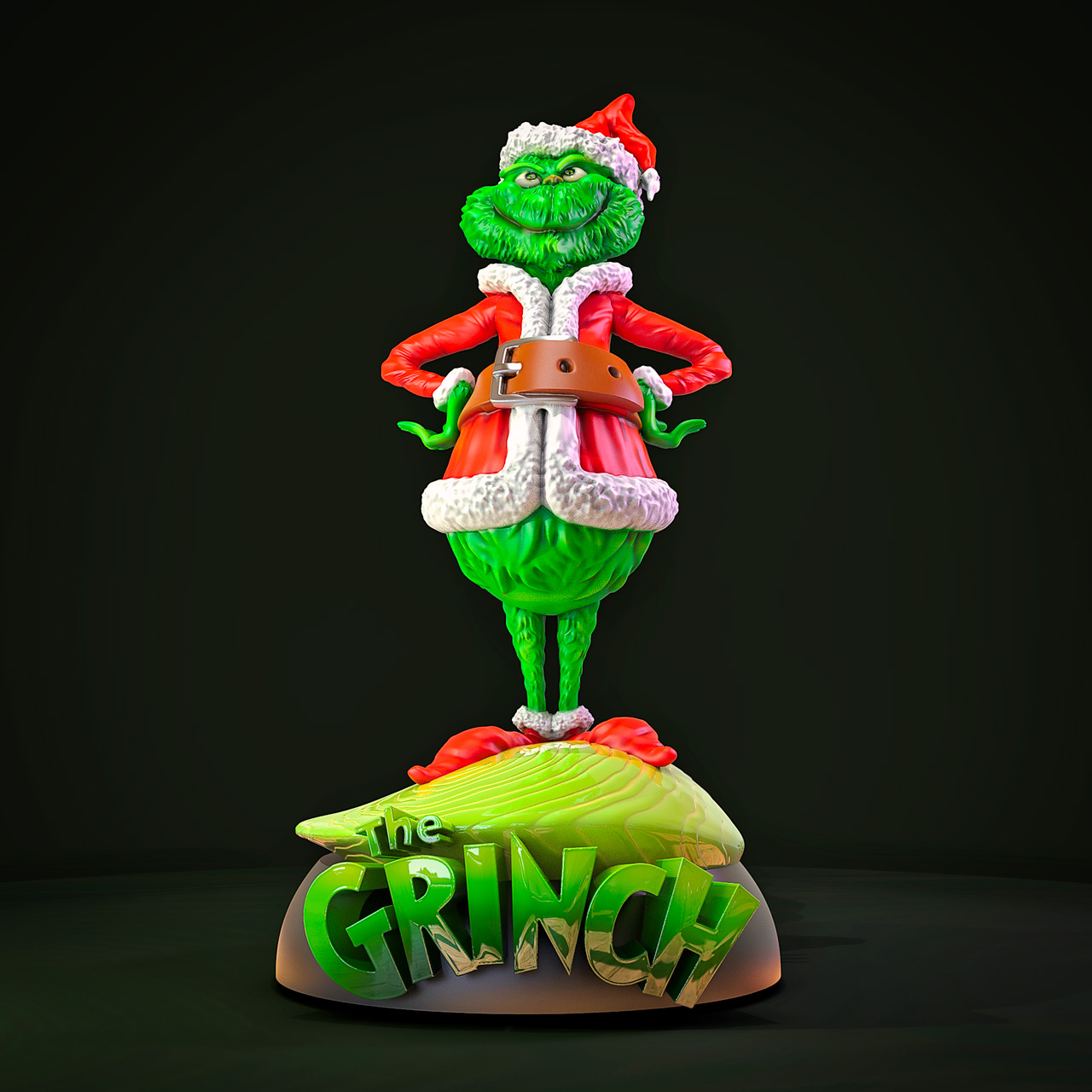 3D file the Grinch 🎬・3D print design to download・Cults