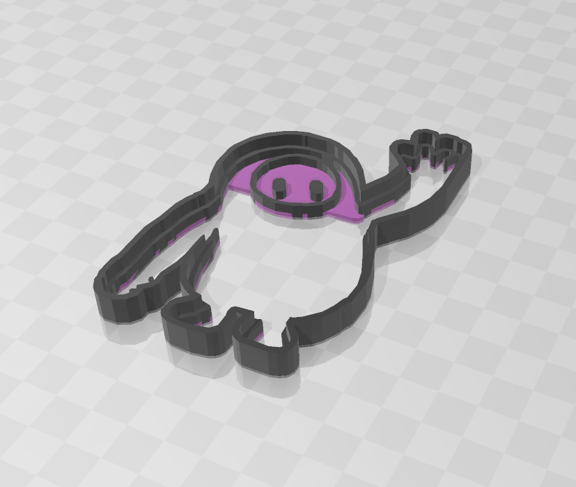 STL file Fallguys cookie・3D printable model to download・Cults
