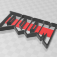 Download STL file Doom logo • Model to 3D print ・ Cults