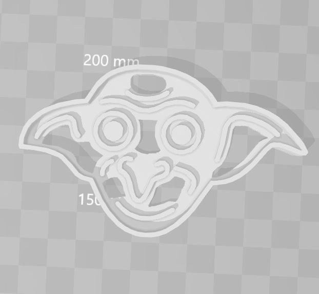 Archivo STL Dobi Harry Potter cookie cutter 🍪・Plan para descargar y ...