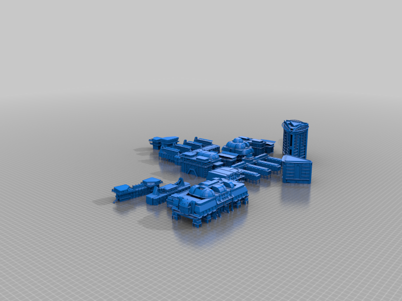 Free STL file River City Buildings Collection - Author Unknown 🏙️・3D ...