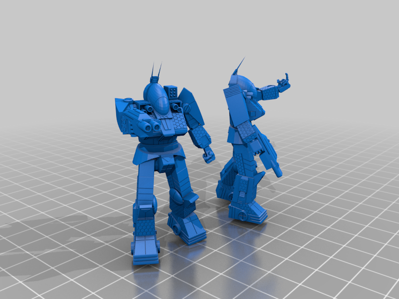 Free STL file Seadaddy FightMech Collection (WIP) 🎲・3D printer model to ...