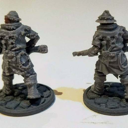 Download free STL file Militia Handgunner for FDM prints • Design to 3D ...