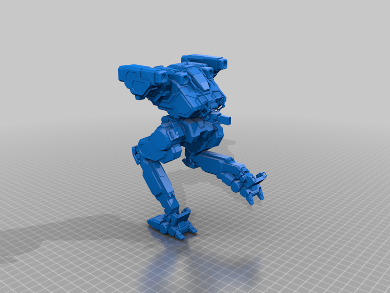 Free STL file The Parasite FightMech Collection of CommissarHarris ...