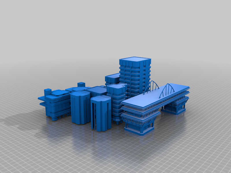Free STL file River City Buildings Collection - Author Unknown 🏙️・3D ...