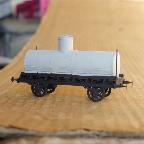 Download free STL file Russian "normal" tank car 1:87 (H0) ・ Cults