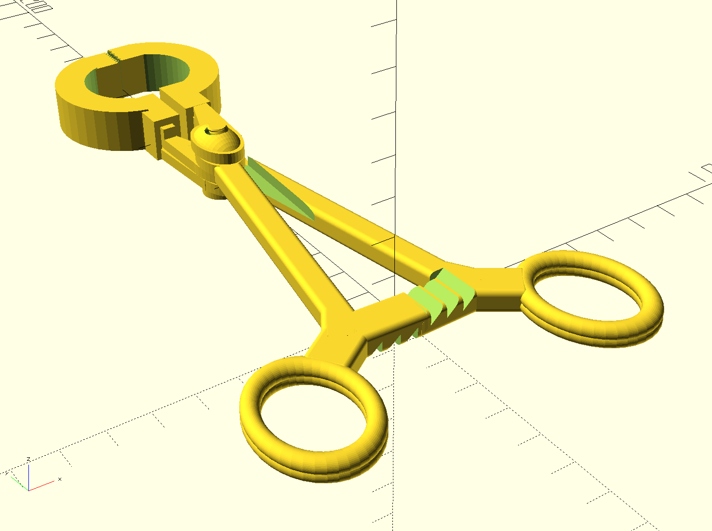 Free STL file Fully 3D Printed Locking Forceps / Hemostats with ...