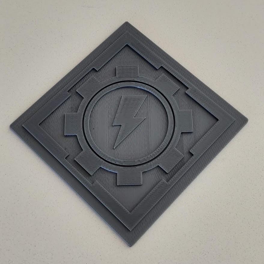 Free STL file XCOM 2 Coaster Set 🎮・3D printing design to download・Cults