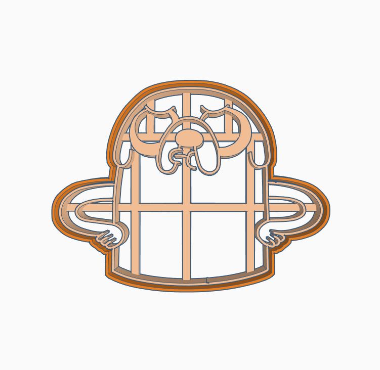 Archivo STL JAKE EL PERRO 5 COOKIE CUTTER HORA DE AVENTURA / ADVENTURE ...