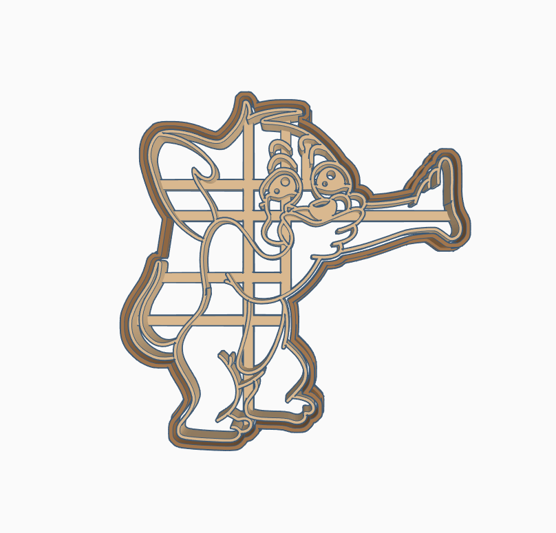 STL file JERRY CRYING COOKIE CUTTER / MEME・3D printer design to ...