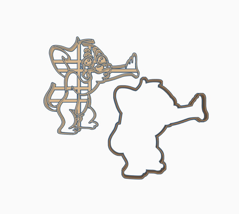 STL file JERRY CRYING COOKIE CUTTER / MEME・3D printer design to ...