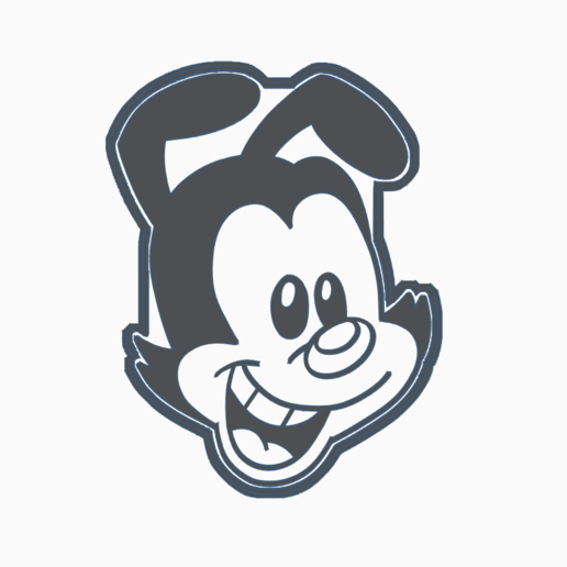 Download STL file YAKKO - COOKIE CUTTER ANIMANIACS • 3D printable ...