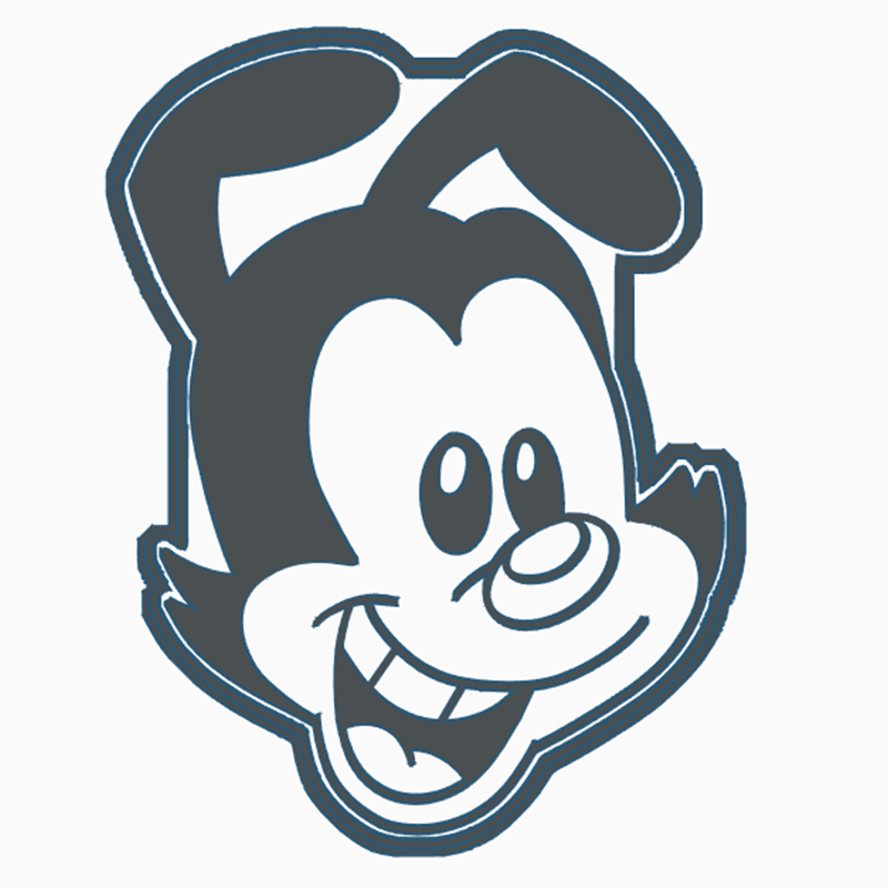 Download STL file YAKKO - COOKIE CUTTER ANIMANIACS • 3D printable ...