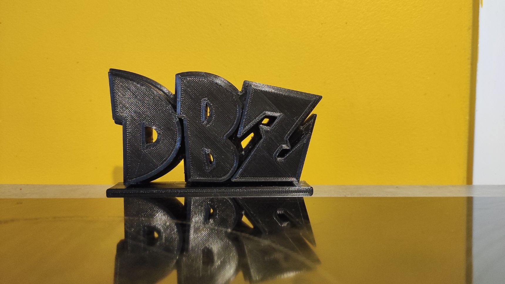 STL file DBZ logo・3D printing idea to download・Cults