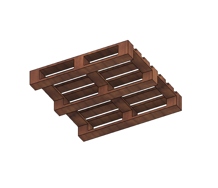 STL file Pallet Coaster 🍹・3D printer model to download・Cults