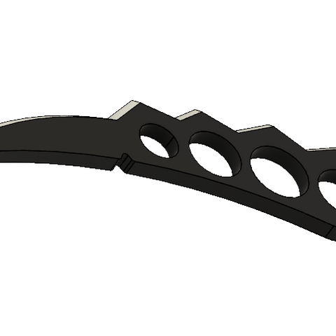 Download STL file Naruto Chakra Blade • 3D print object ・ Cults