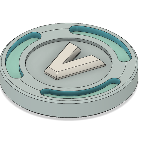 Download 3D printer designs V-Bucks Coin Model ・ Cults