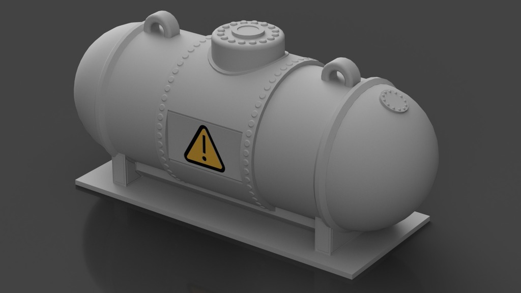 Free 3D file Propane Tank Terrain Piece 🪖・3D printable object to ...