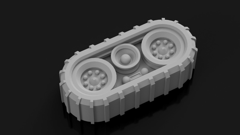 Free 3D file Short Tank Treads 🪖・Design to download and 3D print・Cults