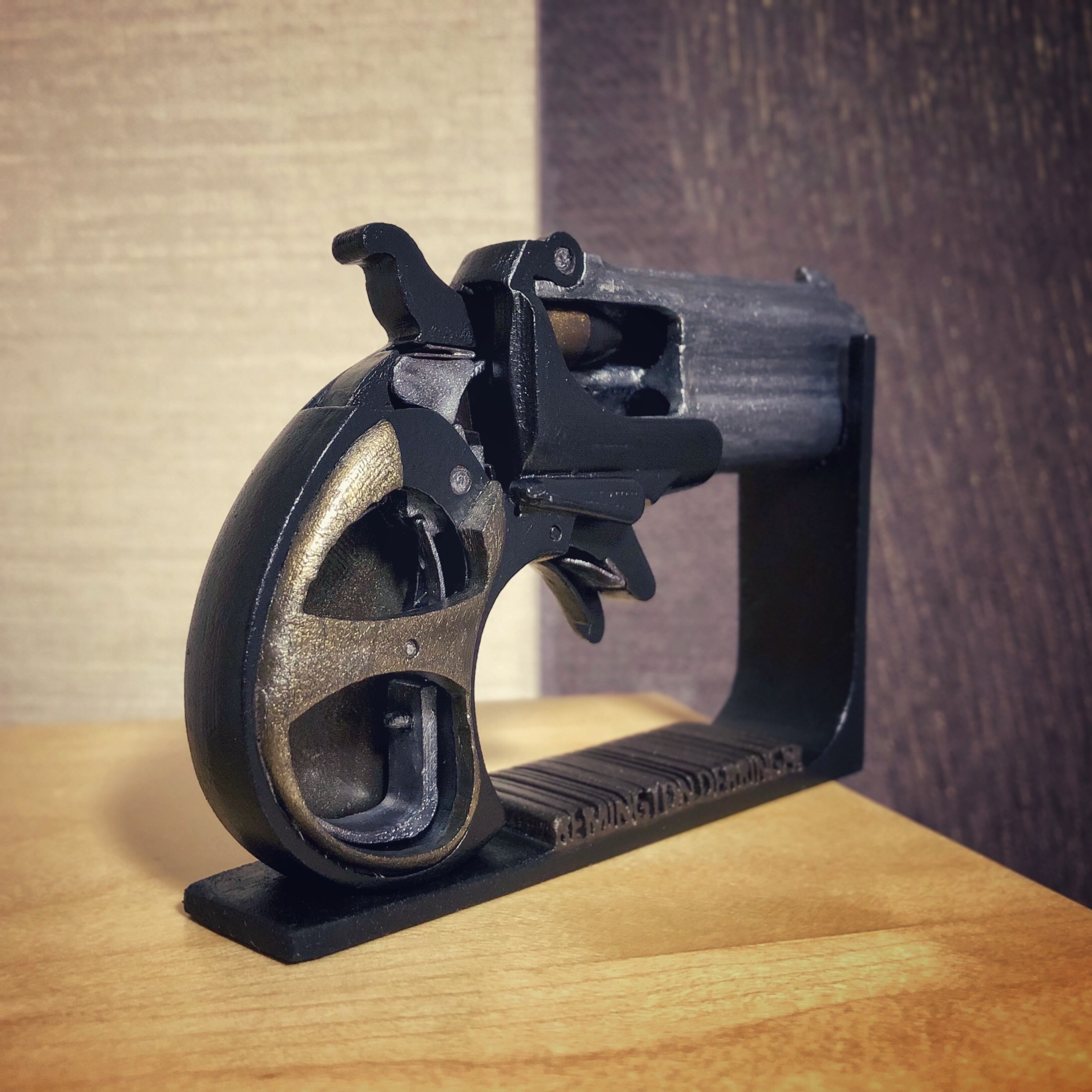 3D file Remington Double Derringer 🔫・3D printing template to download・Cults